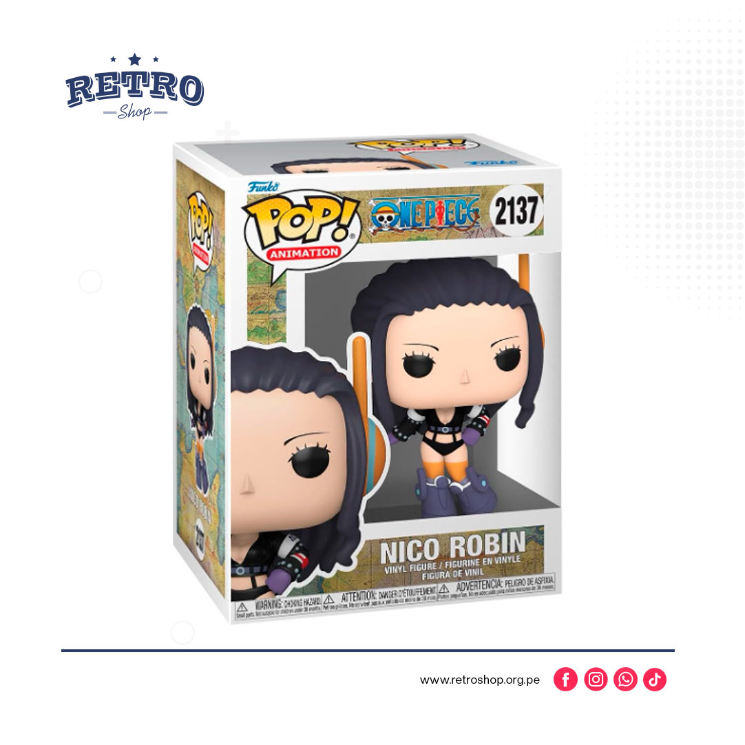 Funko Pop! Animation: One Piece – Nico Robin – Egg Arc – Retroshop